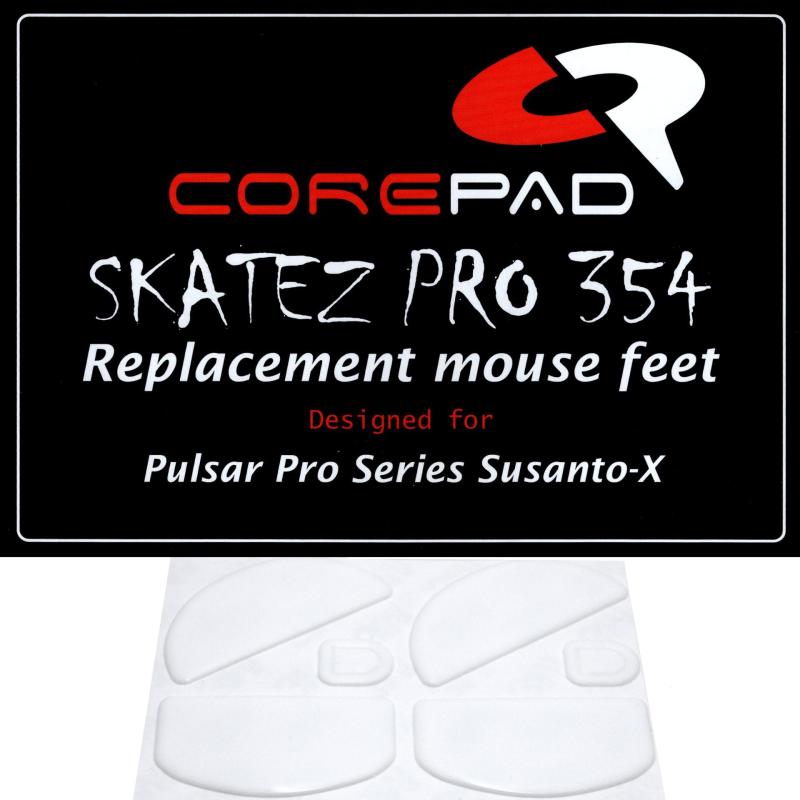 Corepad Skatez PRO Pulsar Pro Series Susanto-X用マウスソール 2set PTFE100%【】対応マウス：Pro Series JV-X厚さ：0.85mm2セット付属純度100％の高品質PTFE(...