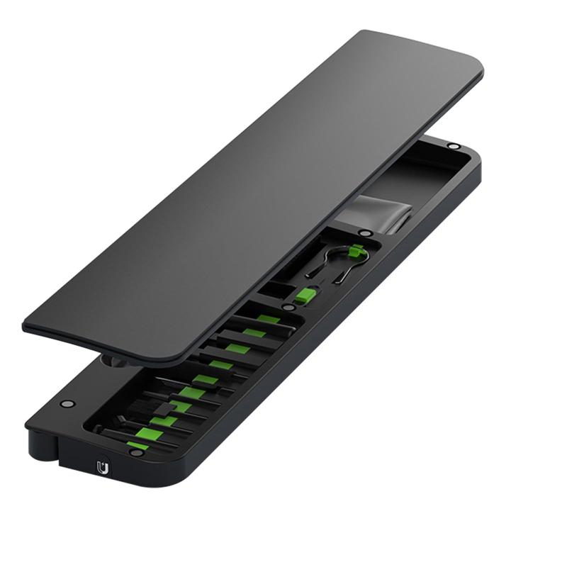 3T6B リストレスト キーボード用 電子機器用掃除道具セット 22点クリーニングキット内蔵 キーボード掃除 スマホ掃除 ヘッドホン掃除 スマホスタンド機能 滑り止めゴム底 収納付き ブラック 【キーボードリストレスト+22点クリーニングキ...