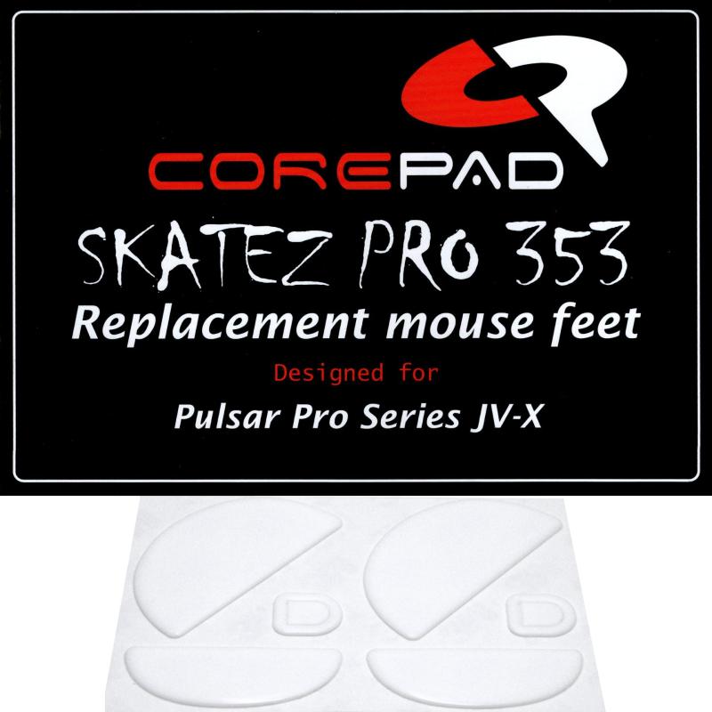 Corepad Skatez PRO Pulsar Pro Series JV-X用マウスソール 2set PTFE100%【】対応マウス：Pro Series JV-X厚さ：0.85mm2セット付属純度100％の高品質PTFE(テフロン/...