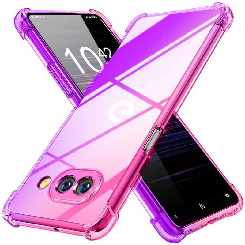 Google Pixel 9A 用 ケース クリア 薄型 グラデーション色 軽量 tpu 耐衝撃 スマホケース 透明 米軍MIL規格取得 おしゃれ 黄変防止防塵一体型 人気 ピクセル 9a 用 携帯カバー MD-JBK-059【対応機種】：...