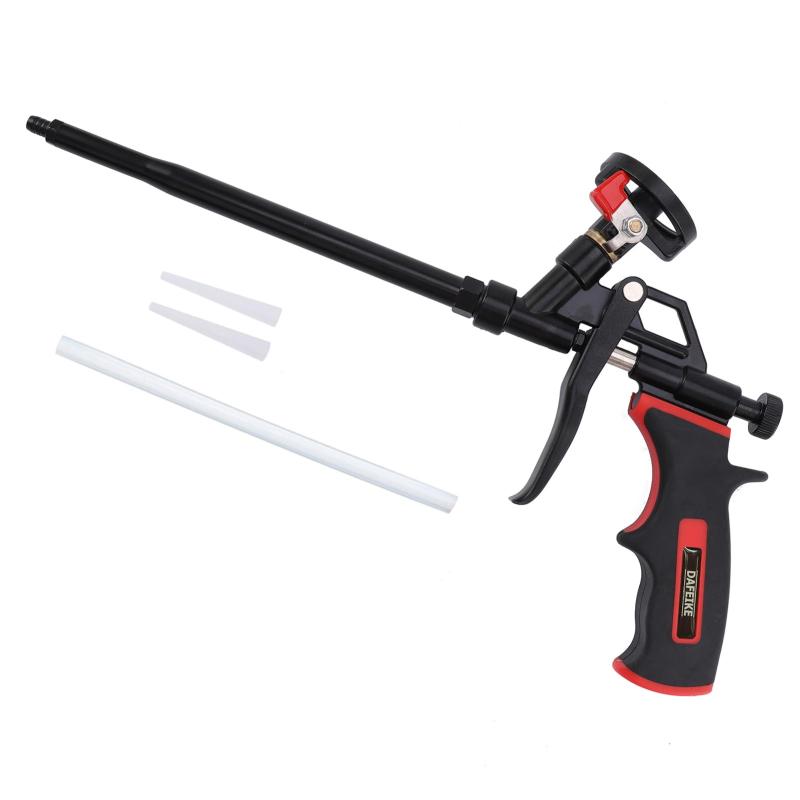 DAFEIKE フォームガン 発泡ウレタンガン 発泡ガン PU拡充コーキングガンコーキング 充填 シーリング (黒の)商品を受け取ったらまずDAFEIKEブランドに属しているかどうかをチェックしてください。DAFEIKEブランドでない場合は...