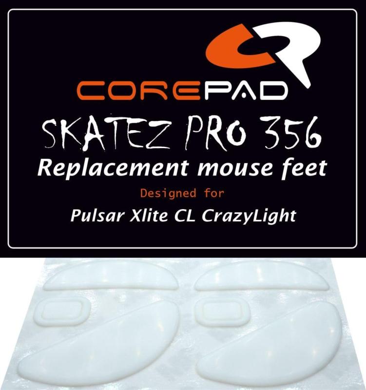Corepad Skatez PRO Pulsar Xlite CL CrazyLight Mini用マウスソール 2set PTFE100%【】対応マウス：Xlite CL CrazyLight Mini厚さ：0.85mm2セット付属純度...