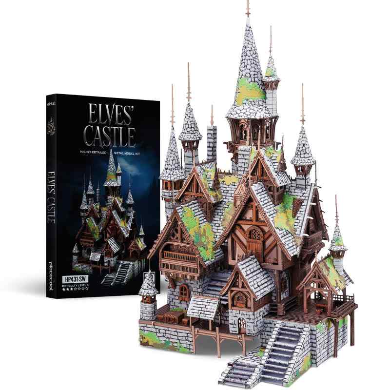 Piececool (ピースクール) 立体パズル 金属製 有名建築シリーズ 建物 3dパズルPiececool (ピースクール) 立体パズル 金属製 有名建築シリーズ 建物 3dパズル