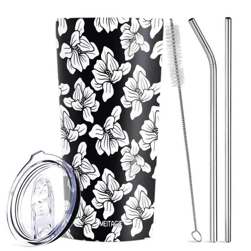 タンブラー 蓋付き こぼれない ストロー付き 保温保冷 大容量 600ml tumbler おしゃれ タンブラー 可愛い プレゼント ステンレス 製 水筒 真空断熱 二重構造 マグボトル コーヒー ビール ジュー【内容】: (1)600ml...