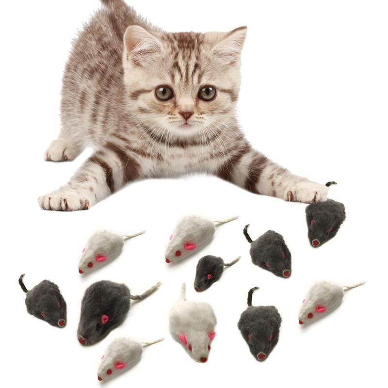 猫ちゃん ネズミ ネコおもちゃ ネズミぬいぐるみ 猫用玩具 猫遊び 噛むおもちゃ 運動不足解消 ストレス解消 灰白色ランダム