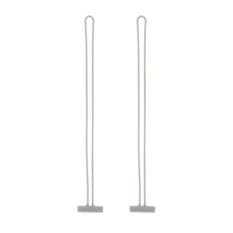 [IRISLIFE] susodome(すそどめ) 邪魔なパンツの裾をまとめる。くるっと回して引っ掛けるだけの簡単脱着。トイレでの裾つき問題、自転車への巻き込み問題を解決。柔らかいシリコーン素材使用素材：シリコーンサイズ：25cm×3.2c...