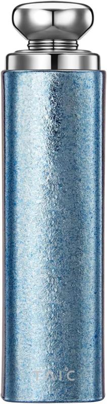 TAIC 驚きの 超軽量 ＆ 高性能 99.8％ 高純度 チタン製 ミニサーモボトル 真空断熱 140ml チタンボトル マグボトル 100g 持ち運び コンパクト 天然抗菌 真空二重構造 で 保温 ・ 保冷 もばっちり。純チタン材料：高品...