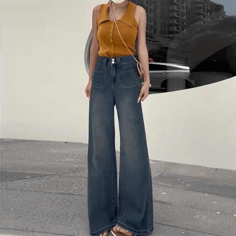 ・カテゴリ: デニムパンツ・素材: ポリエステル50%以上70%未満・スタイル: コンサバ、大人ガーリー、フェミニン・パンツ丈: フルレングス・ウエスト: ハイウエスト・厚み: 普通・デザイン特徴: ポケット・カラー展開: ライトブルー、レ...