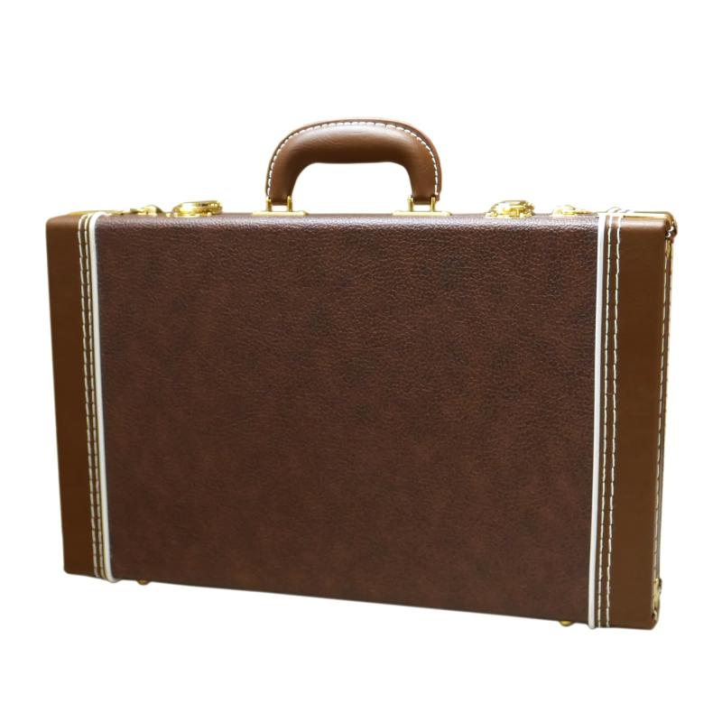 【GID】 EFH-302 BR EFECT CASE SERIES エフェクター用 ハードケース ブラウン(内寸)全長:約450mm/幅:約270mm/厚み:約80mmエフェクター固定用の面ファスナーと 可動式の仕切り付