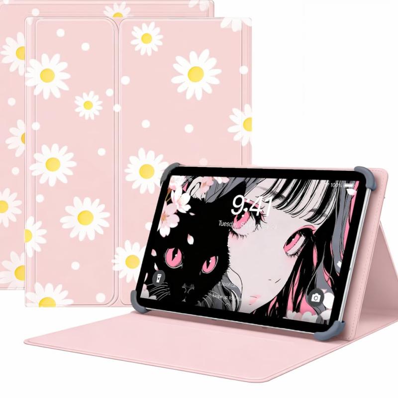 For TECLAST T65/ T65 Plus/DEA A13 ケース 13.4インチ タブレットケース マグネット着脱式 3段階スタンドスロット＆視野角度調節 スタンド機能 四隅テンションクリップ固定 耐衝撃設計 PUレザー 高級P【...