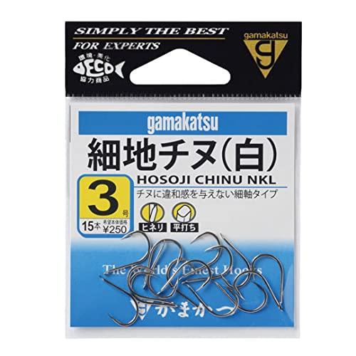 がまかつ(Gamakatsu) 細地チヌ 白 2号 12275