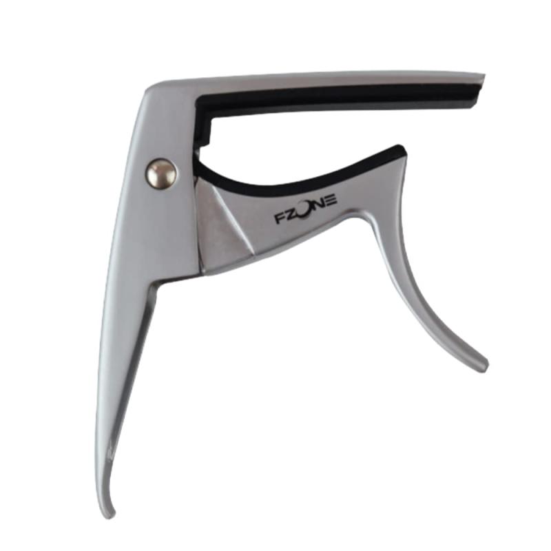 FZONE FC-82 ウクレレカポ シルバーエフゾーン　FC-82 ウクレレカポ　シルバーFC-82 ウクレレカポ　シルバーFZONEクリップタイプ/バネ式FZONE FC-82ウクレレ用カポ