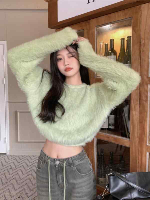 ・カテゴリ: セーター・スタイル: セクシー・素材: スパンデックス30%以上50%未満、その他・柄: 無地・厚さ: 厚手・シルエット: スリムフィット・ネックライン: クルーネック・袖丈: 長袖・袖型: レギュラースリーブ・着丈: ミディ...