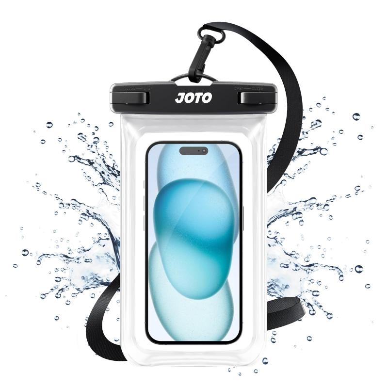 JOTO 防水ケース 2枚セット スマホ用 IPX8認証iPhone16/15/14/13/12 Pro Max Galaxy S24/S23 Ultra Pixel 8 Pro 対応 7インチまで 指紋認証対応 風呂 海 プール 釣り ア...