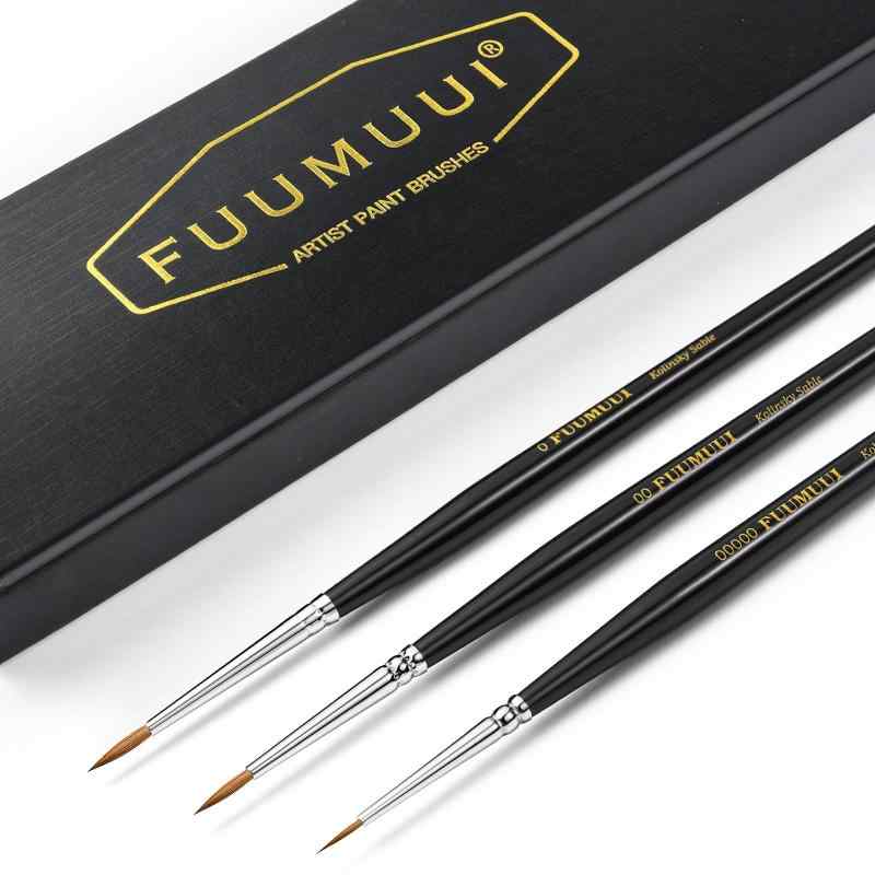 Kolinsky Sable ミニチュア水彩ブラシ