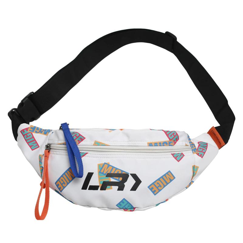 ウエストポーチ メンズ 多機能 斜め掛けバッグ 大容量 スポーツ ウエストバッグ バイクアルファベット落書き ボディバッグ レディース カジュアル バッグ 旅行 登山 ランニング ヒップバッ