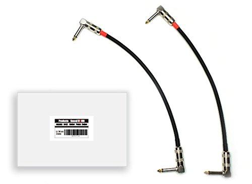 Sound MOMO ベルデン【BELDEN 8412 黒】 パッチケーブル（ 30cm LL ）方向性付プロ仕様 2P