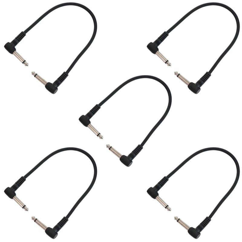 【5本セット】キクタニ パッチケーブル 30cm (L/L) 直径5φ P-30 BLK 5本キクタニ パッチケーブル 30cm 5本セット長さ：30cm、太さ：5mmφプラグ形状：モールドタイプ L X L