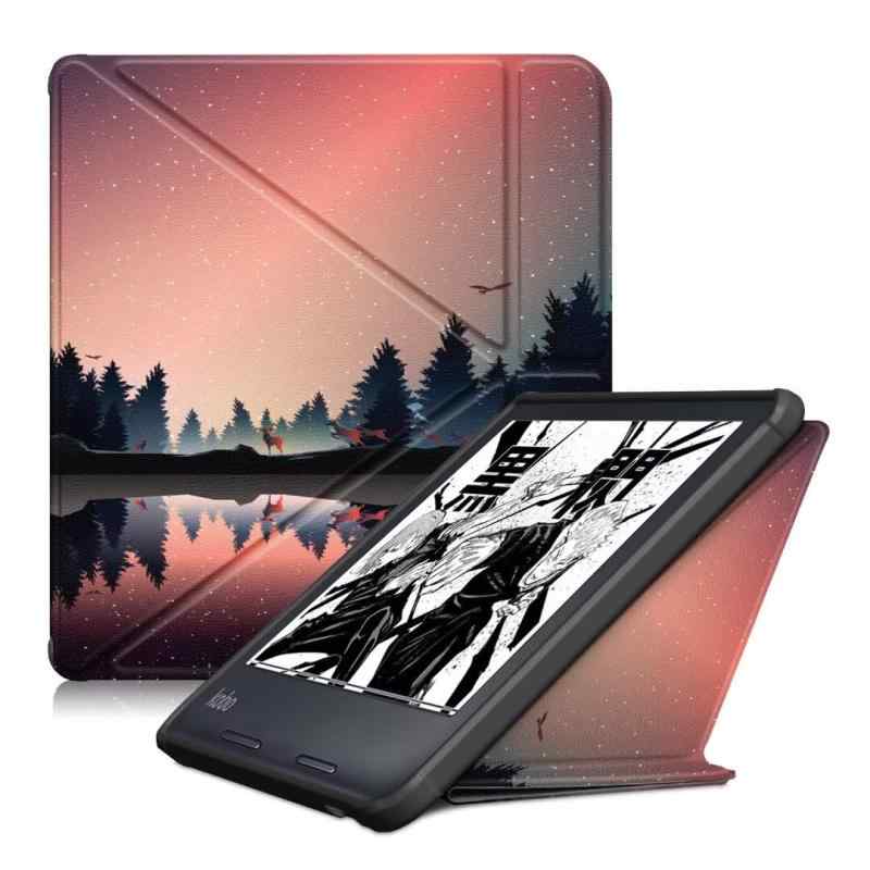 【FENUSL】For KOBO Libra Colourケース ほごシェル KOBO Libra2ケース電子書籍保護カバー スタンド機能付き ほごスリーブ、対応KOBO Libra 2/Colour 7インチ全面保護軽量ケースカバー衝撃吸...
