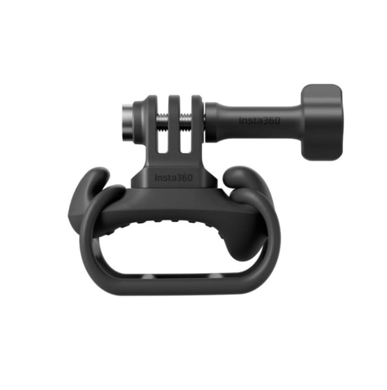 Alevnr In sta360 GO Ultra 用超弾性ストラップブラケット フレキシブルで高弾性のストラップハンドルバーを損傷することなく、柔軟な接続。ユニバーサルピボットデザイン、無料ステアリング、調整可能な360度視聴角。柔軟な高...