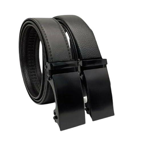 [まめあず工房] ベルト メンズ 穴なし オートロック 革 32段階調整PU 使いやすい 120cm beru-ananashi120【サイズ】 長さ115cm（バックル込み120cm) 幅34mm ロック部 先端から10cmから30cmま...