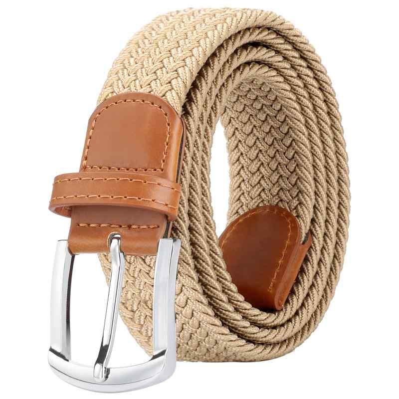 [e-mode life イーモード　ライフ] メンズベルト大きいサイズ メッシュベルト メンズ ゴムベルト 紳士ベルト カジュアル belt for men 父の日 クリスマス 3色展開【素材】: 伸びるゴム素材で作られたベルトお腹に合わ...