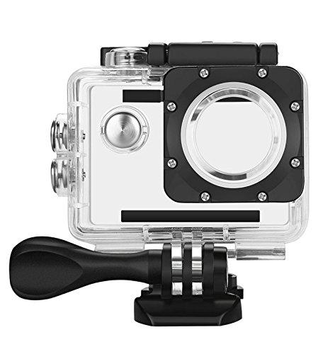 SUNNY アクションカメラ用 防水ハウジングケース OEMカメラ汎用タイプ SJCAM SJ4000/ EK5000 EK7000/Lightdow LD6000/APEMAN/LEVIN/EKEN H9R/Volador等 SJ4CAS...