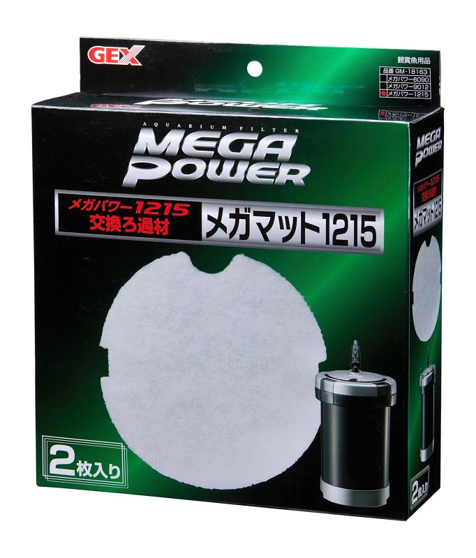 ジェックス GM-18163 メガマット1215用(2枚入)本体サイズ (幅X奥行X高さ) :20×20×3cm本体重量:0.01kg原産国:中華人民共和国