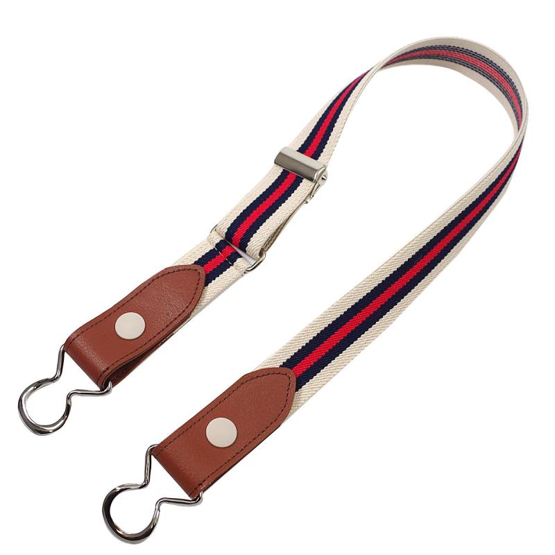 [ピース工房] キッズ用 ゴムベルト 2way伸縮性のあるゴム入り生地のベルトですベルトループに留めても、付属のバックルでも使える2wayタイプですサイズ調整金具つき 全長36cmー55cmでフリー調整できます 帯巾25mm素材＝本体：レー...