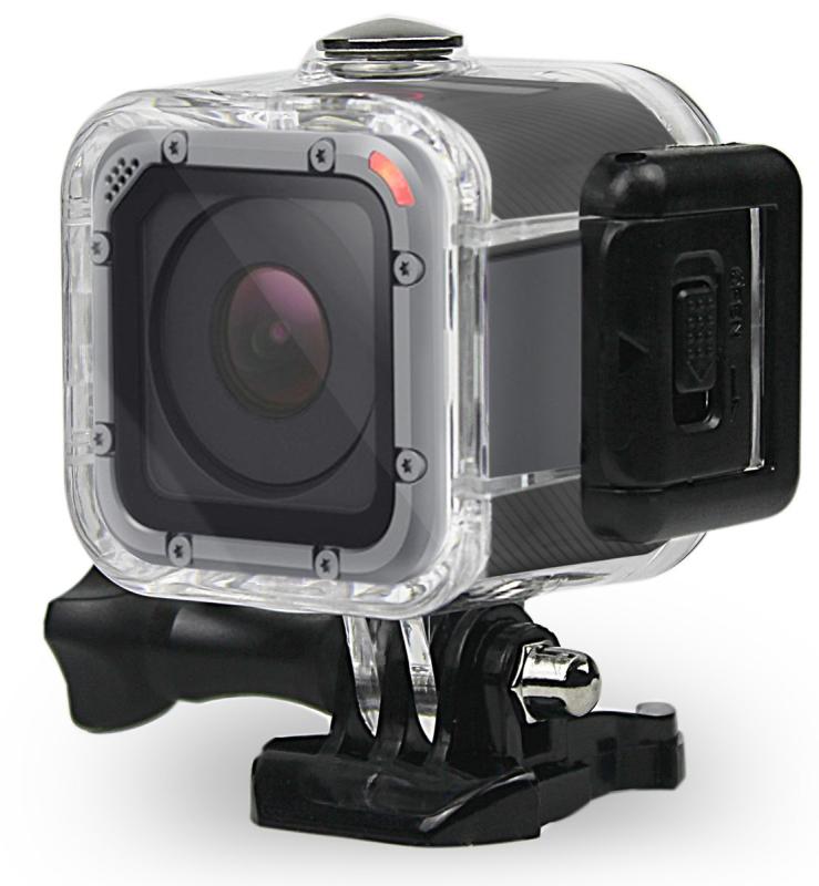 FitStill Go Pro Hero 5 Session対応のFitStillダイブハウジングケース Hero5 Session &amp; Hero Session対応ダイビング防水保護カバー使用水深45mブラケット付き【期間は無期限...