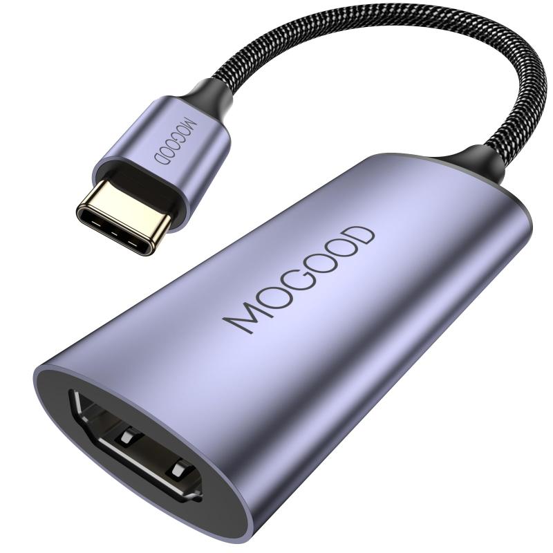 MOGOOD USB C HDMI アダプタ USB Type C HDMI アダプタ 4K Macbook Air/Pro、iPad Pro/Mini 6、iPhone 15シリーズ、Mac Mini、Surface、サムスンS 22/S...