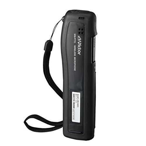 JVC 800MHz帯プレストーク型ワイヤレスマイクロホン WM-P772使用時間:約10時間(マンガン乾電池)、約26時間(アルカリ乾電池)、約8時間(専用充電式電池使用時)常温連続付属品:単3乾電池(動作確認用)、小型ドライバー(チャン...