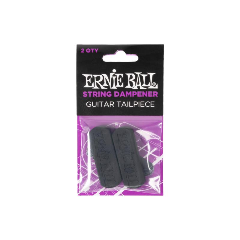 【正規品】 ERNIE BALL 9638 テイルピースダンパー String Dampener Guitar Tail Pieceギターのブリッジよりも後方（テイルピース側）の弦に取り付けることで、ブリッジより後ろの弦の振動を抑制するギタ...
