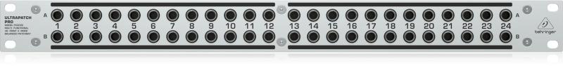 BEHRINGER ベリンガー ULTRAPATCH PRO PX3000 パッチベイパッチベイはスタジオでケーブルの煩雑さを解消し、秩序と明快さを加えます完全バランスのとれた高品質1/4インチTRSコネクタ3つのモード、トップサイドスイッ...