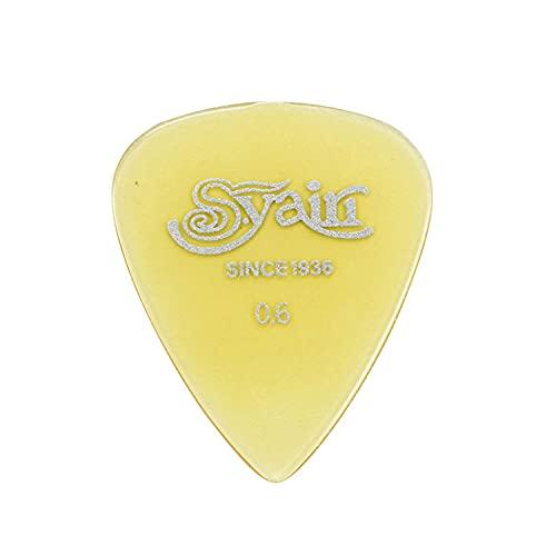 S.Yairi ヤイリ ピック Ultem 0.6mm スタンダード型 SYP-1U06 25枚入りブランドロゴをプリントしたS.yairiオリジナルピック素材: ウルテム0.6mm / スタンダード型25枚入りメーカー側の意匠変更により、...