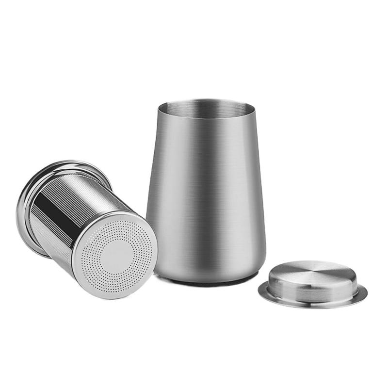 コーヒーふるい高品質のステンレス鋼素材を採用し、より頑丈で耐久性があり、よりクリーンです。ふるいはパウダーシフター、パウダーレシバーとパウダースメル三つの部件で構造されます。底部は滑り止め設計で、底部には滑り止めがあり、簡単に配置でき、滑り...