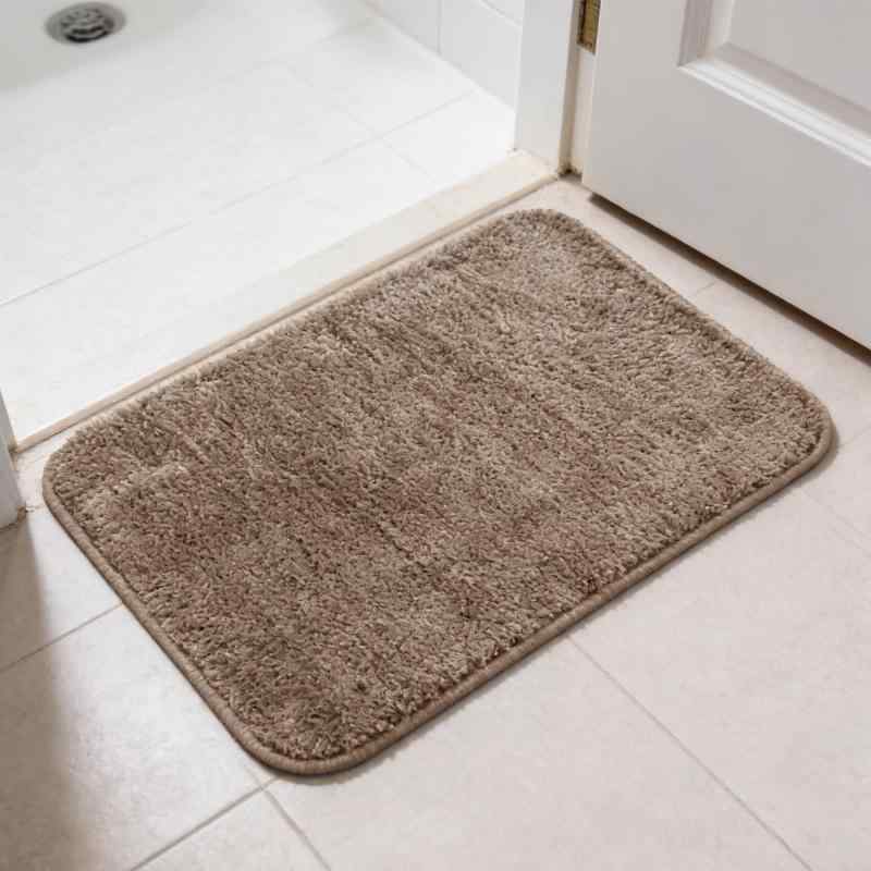 Makuru バスマット 洗える 速乾 人気 大判 おしゃれ マイクロファイバー お風呂マット 足拭 あしふきマット 吸水 滑り止め お手洗い 浴室 キッチン 玄関 ドア 室内‌【商品仕様&amp;材質】‌サイズは約60cm×40cm （購...