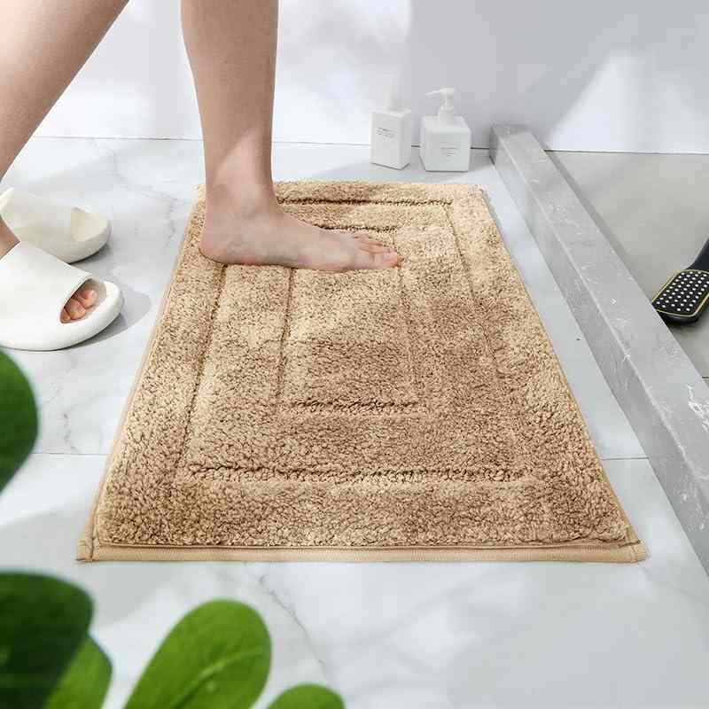 Makuru バスマット 洗える 速乾 大判 人気 おしゃれ マイクロファイバー お風呂マット 足拭 滑り止め 吸水 洗面所 浴室 キッチン ドア あしふきマット 玄関 お風呂用品