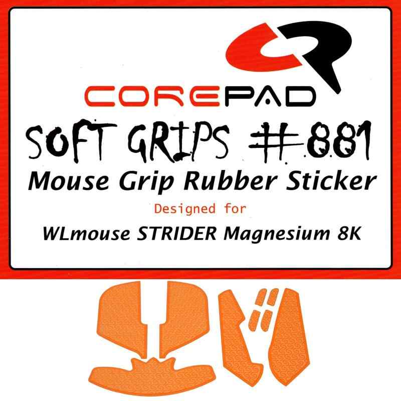 Corepad Soft Grips WLmouse STRIDER Magnesium用グリップテープ 1set ソフトポリマーゴム【】対応マウス：STRIDER Magnesium1 Set Corepad Soft Grips (1x...