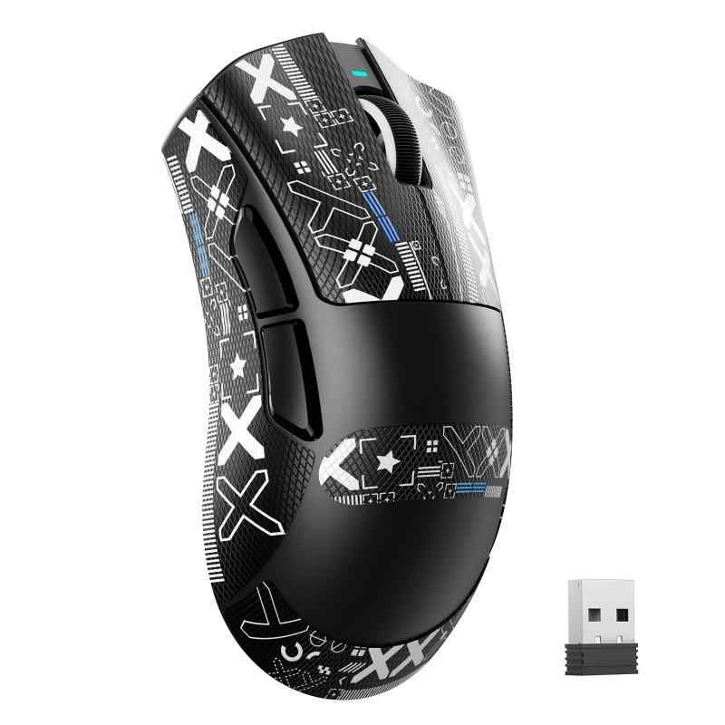 ATTACK SHARK V3 軽量62g ワイヤレスゲーミングマウス 有線無線両対応 (2.4G/BT/USB-C) BK52820チップ搭載 PAW3311光学