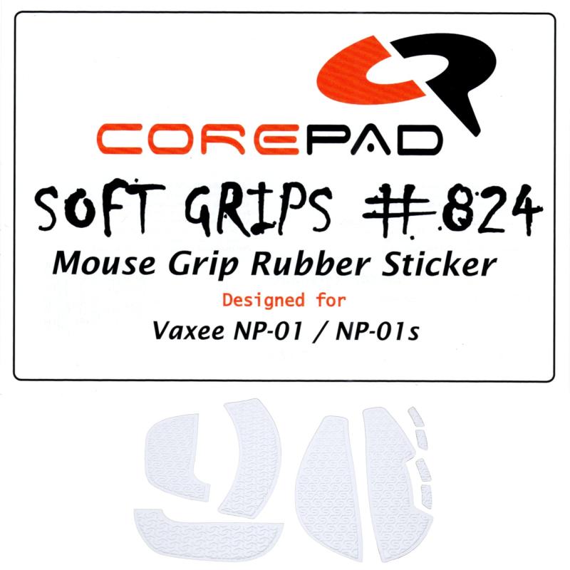 Corepad Soft Grips Vaxee NP-01 / Vaxee NP-01s用グリップ 1set【】対応マウス： NP-01 / NP-01s1 Set Corepad Soft Grips (1x l+r Front But...