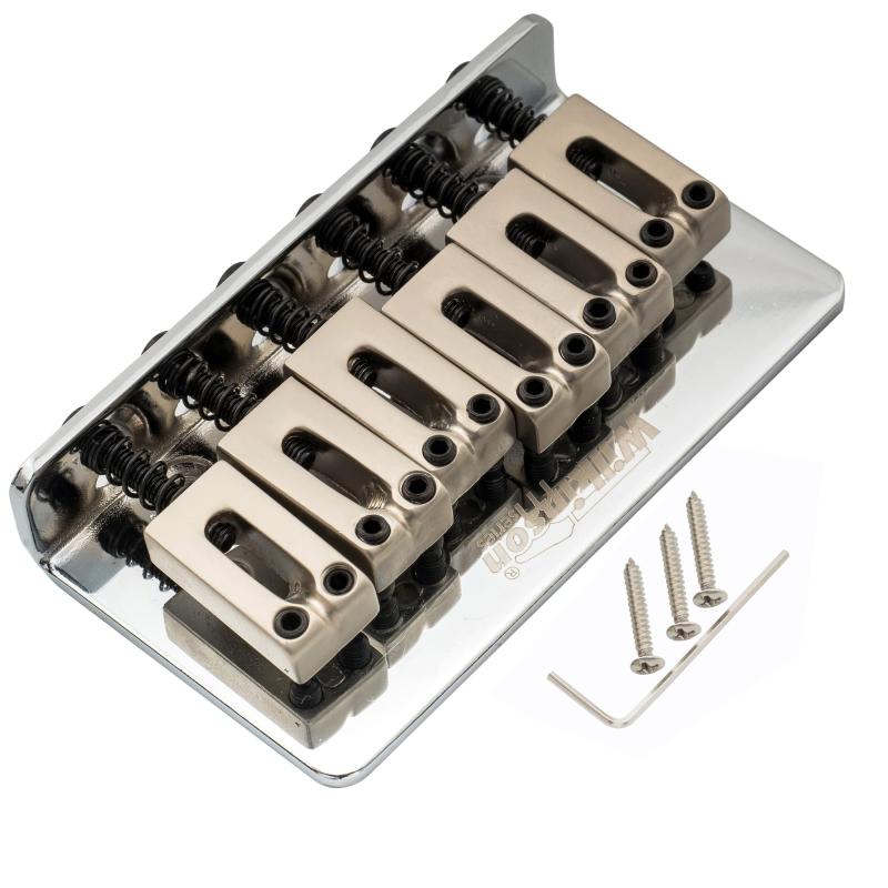 Wilkinson WOF01 弦ピッチ10.5mm ハードテイル ブリッジSquier/Mexico Fenderストラトエレキギター用