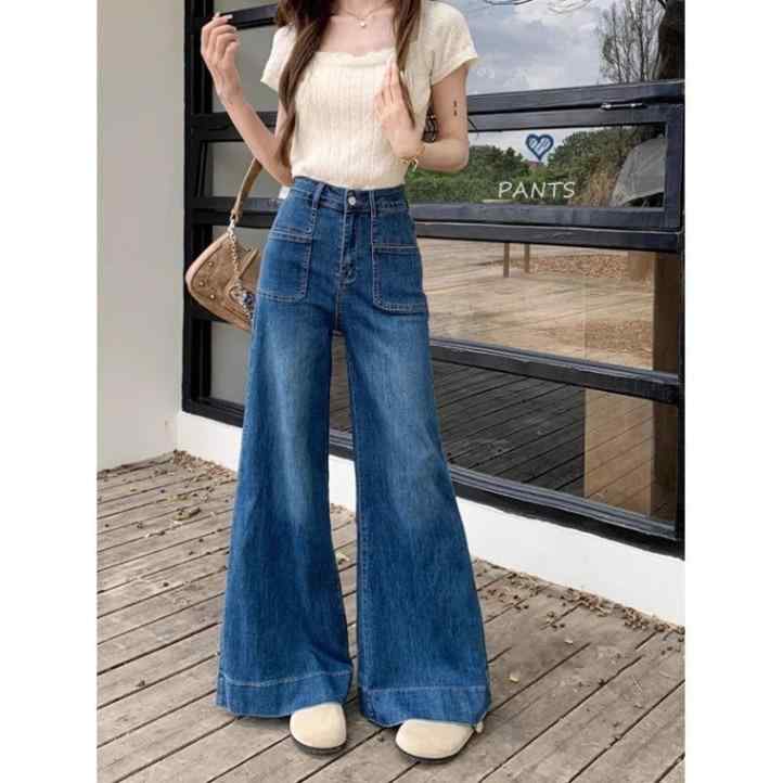 ・カテゴリ: デニムパンツ・主な素材: ポリエステル50%以上70%未満・スタイル: ヒップホップ、ストリート系・パンツ丈: ロングパンツ・ウエスト: ハイウエスト・デザイン: ボタン・カラー展開: ブルー・サイズ展開: S、M、L、XL、2XL
