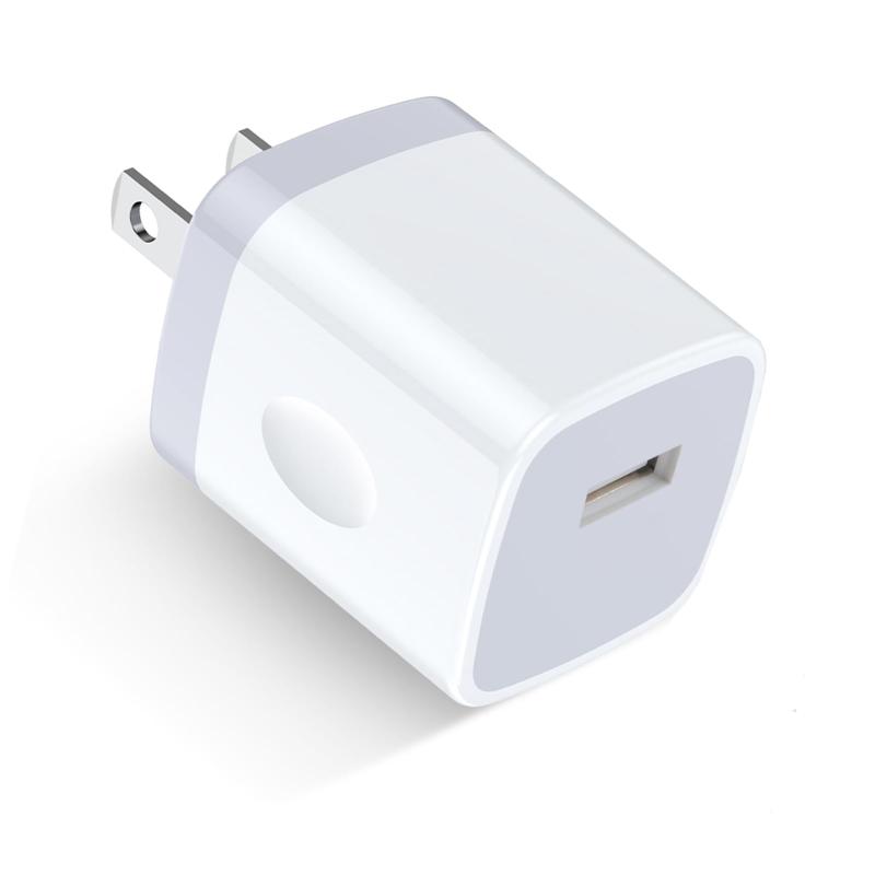 Viviber usb コンセント 1ポート 携帯充電器アダプター 小型 iphone充電アダプター PSE認証 充電コンセント usb電源 アイフォン 充電プラグ フルスピード充電 iPhone·Android対応