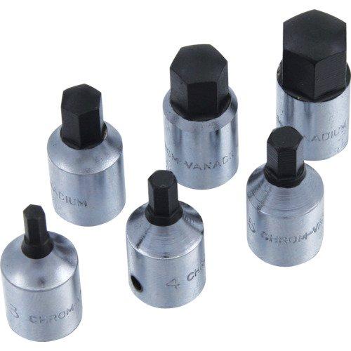 SEK 1/4"(6.35) DR.ヘックスビットソケット 8mm HS080差し込み角:1/4Dr差し込み角:6.35mm