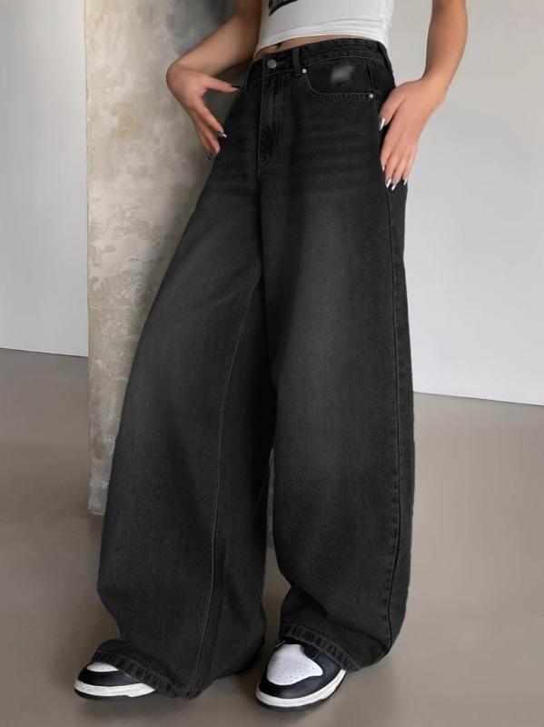 ・カテゴリ: デニムパンツ・主な素材: 綿 50%〜70%、ポリエステル 30%〜50%・スタイル: ストリートカジュアル、デニム風・パンツ丈: 長ズボン・ウエスト: ハイウエスト・厚み: レギュラー・デザイン: ポケット・カラー展開: ブ...