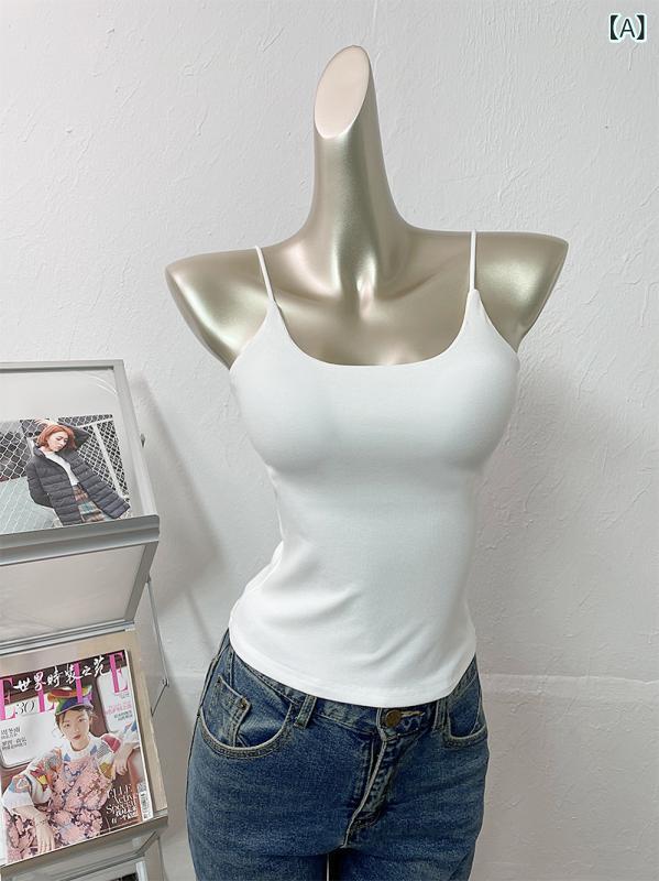・スタイル: 吊り紐タイプ・シルエット: スリムフィット・着丈: 約50cm〜65cm・柄: カラーブロック・デザイン要素: カップ付き・素材: 綿・主な素材の含有量: 95%以上・カラー展開: ホワイト、ブラック、ライトブルー、アプリコッ...