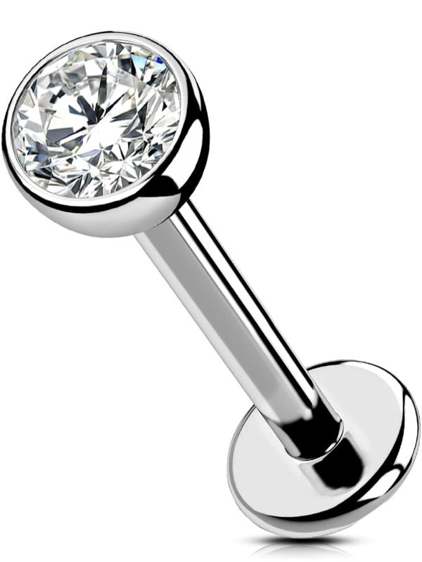 OUFER ボディピアス スレッドレス リップバー ラブレット スタッド ピアス 16G 6mm/8mm/10mm/12mm チタン ヘリックス トラガス イヤリング ピアス ジュエリー プッシュイン トラガス ヘリックス リリップピアスジ...