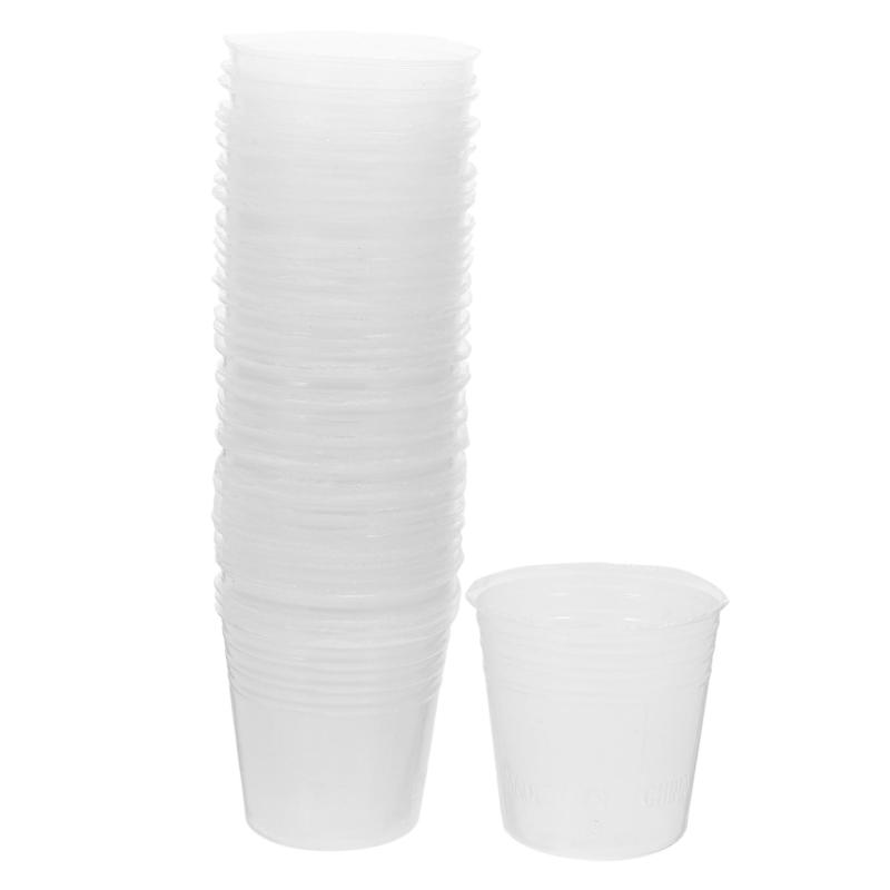Abaodam ナーサリーカップ ポットバルク 植物 ミニ 庭 クリアポット 小プラスチック製の植木鉢 - 植木鉢はシンプルなデザインですが、実用的で、使用感が良く、植物用の育苗ポットです植物用の透明なプラスチックポット - 美しくシンプル...
