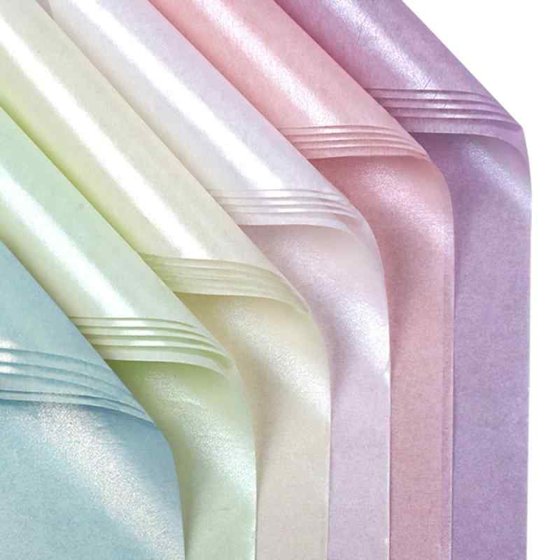XINGHECHENGWEI 包装紙 お花紙 ラッピングペーパー 薄葉紙 ラッピング用品 花束ラッピング フラワー 包装紙 お祝い プレゼント フラワーギフト 贈り物 包装 パッケージ お花包み紙 装飾用 おし【入数】30枚、6色 ブルー/...
